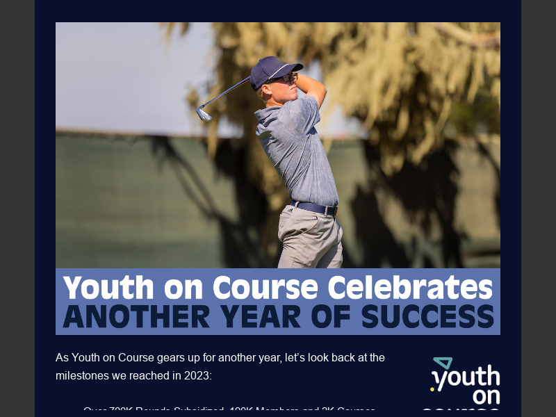 February 2024Youth on Course