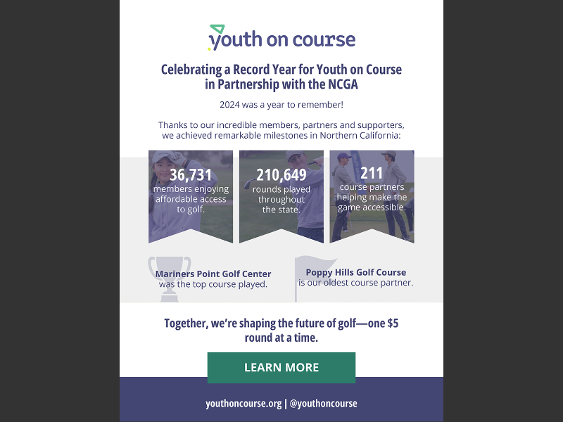 January 2025Youth on Course