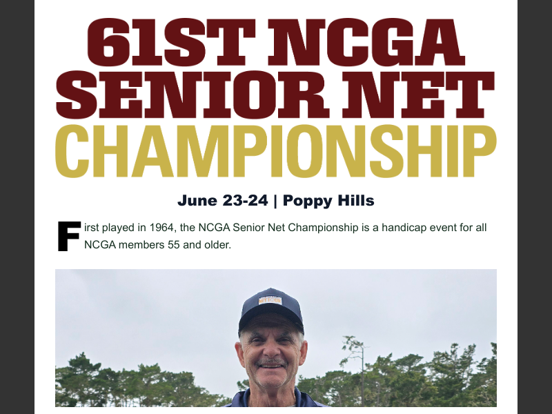 July 2025Tournament Central--NCGA Senior Net Championship