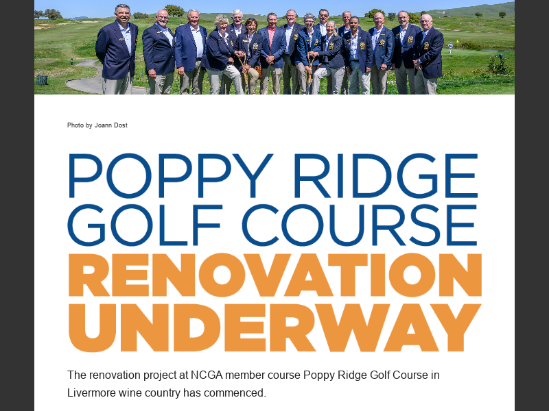May 2024Poppy Ridge Renovation