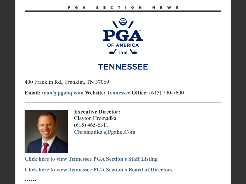 August 2025PGA_Section_News_Tennessee