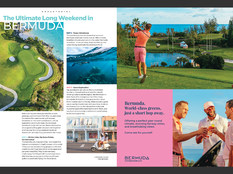 January 2025BERMUDA TOURISM AUTHORITY AD