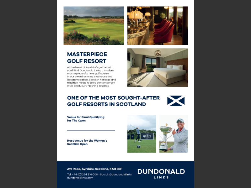 October 2024Dundonald Golf Links Ad