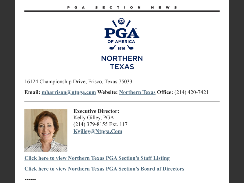 September 2025PGA_Section_News_Northern Texas