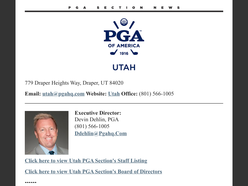 September 2025PGA_Section_News_Utah