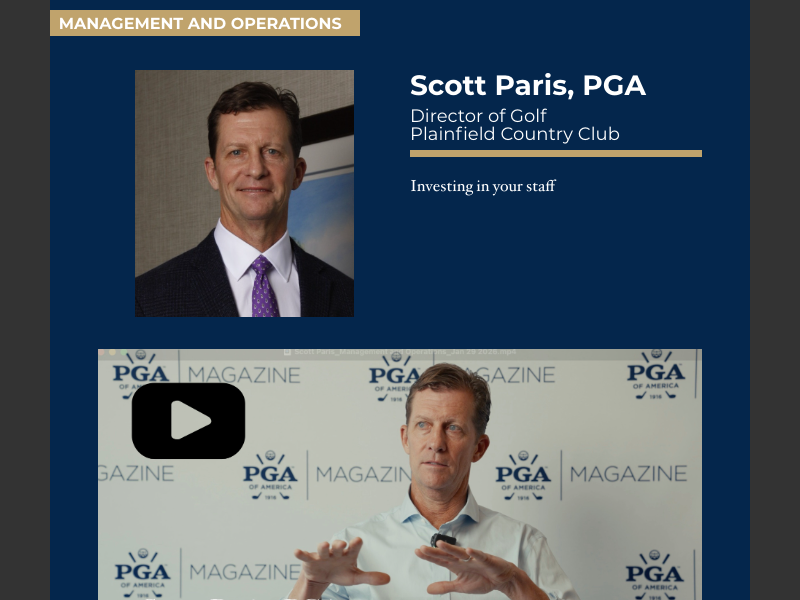 PGA Productions Video ArchiveScott Paris, PGA