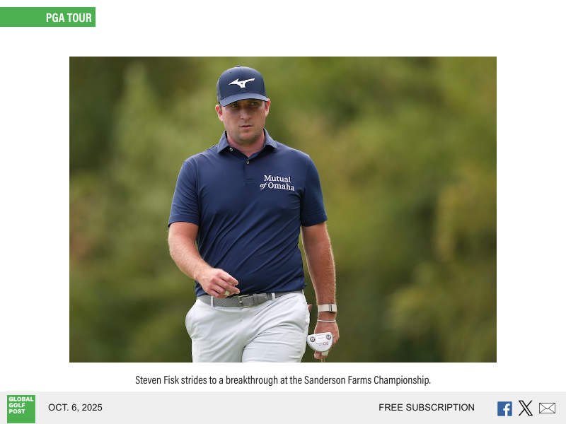 Oct. 6, 2025PGA Breakout