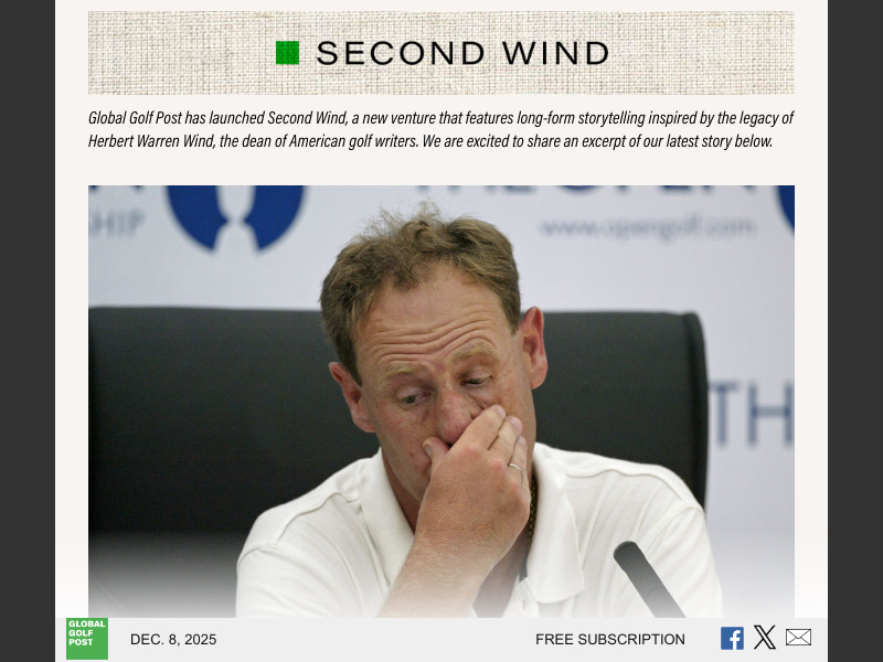 Dec. 8, 2025Excerpt Second Wind