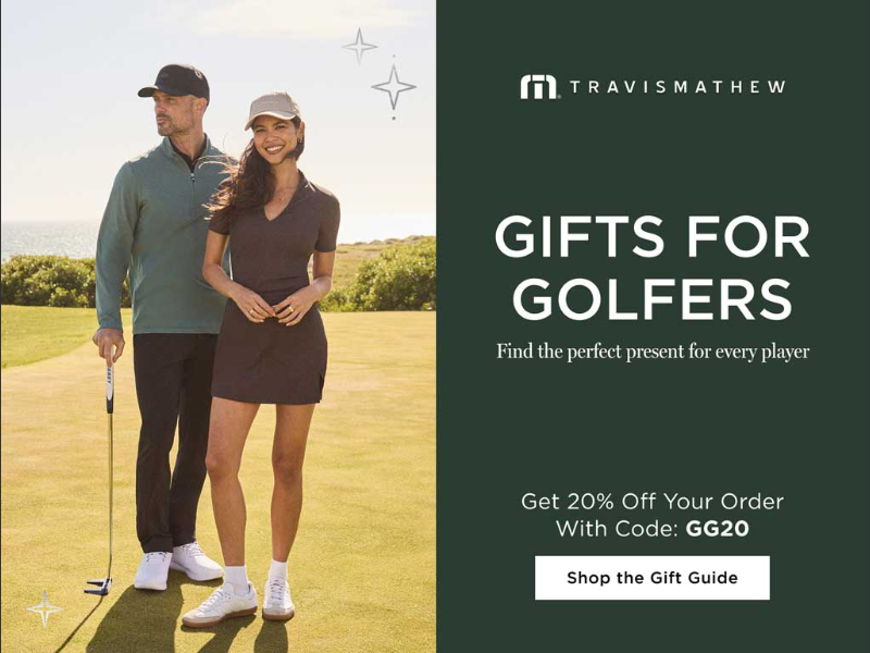 Nov. 10, 2025 GAPTravis Matthew Gift Guide 111025