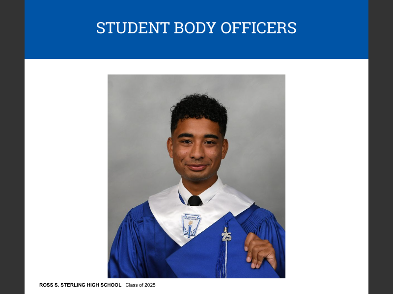 2025 RSS Graduation ProgramStudent Body Officers