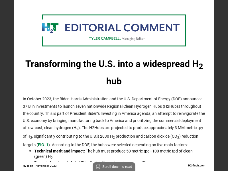 November 2023Editorial Comment