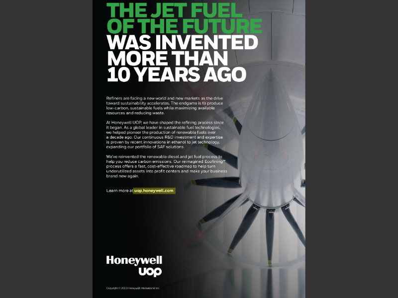 February 2023Ad—Honeywell UOP