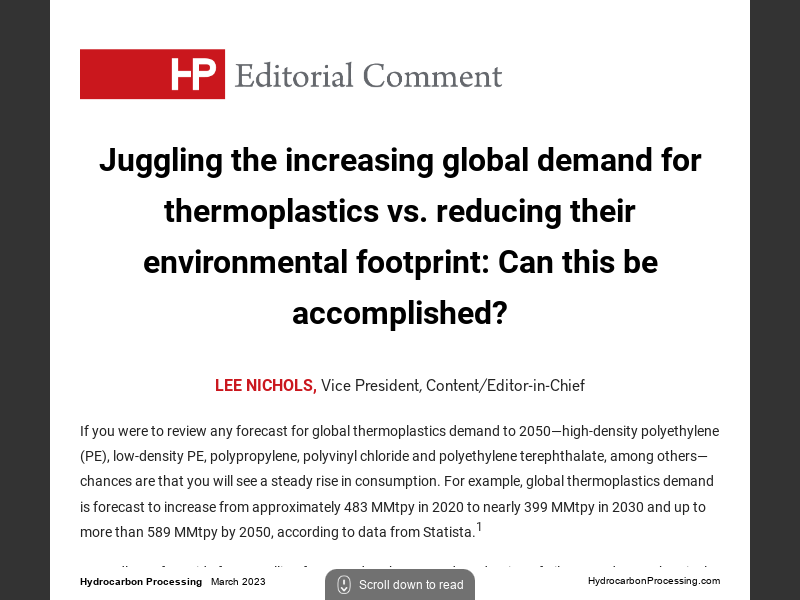 March 2023Editorial Comment