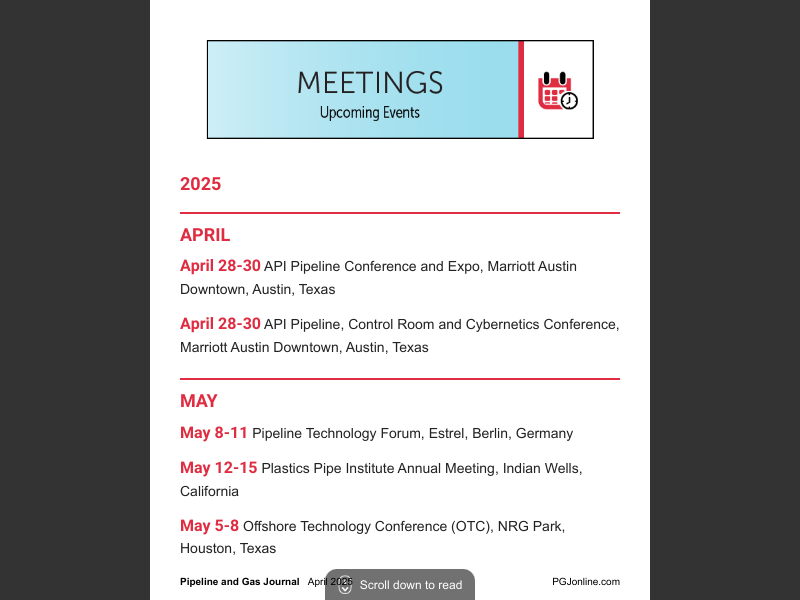 April 2025Meetings