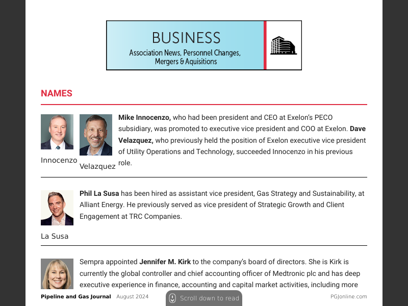 August 2024Business News