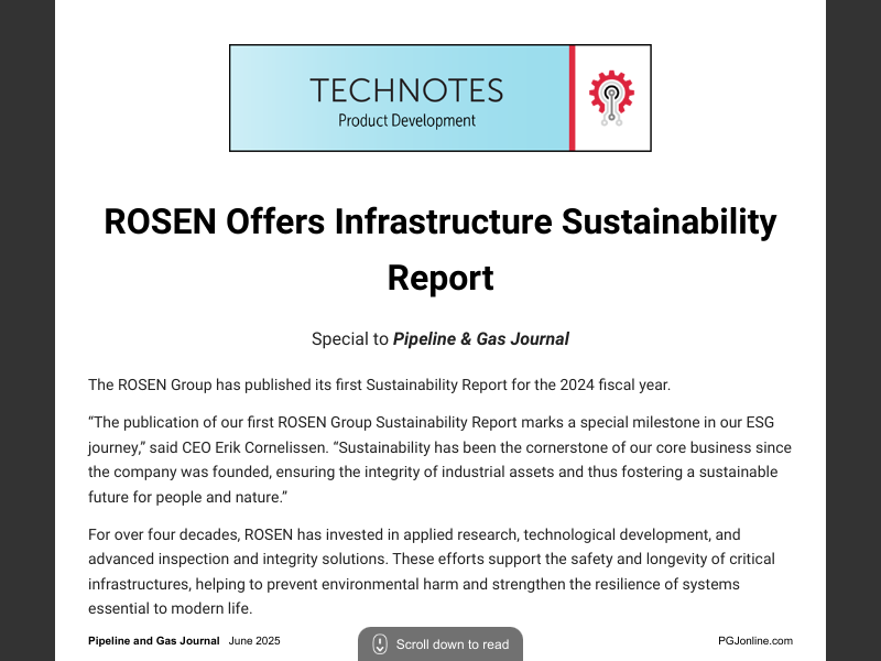 June 2025TechNotes—ROSEN Group