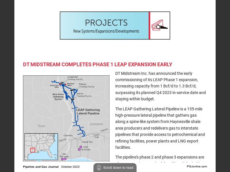 October 2023Projects—October