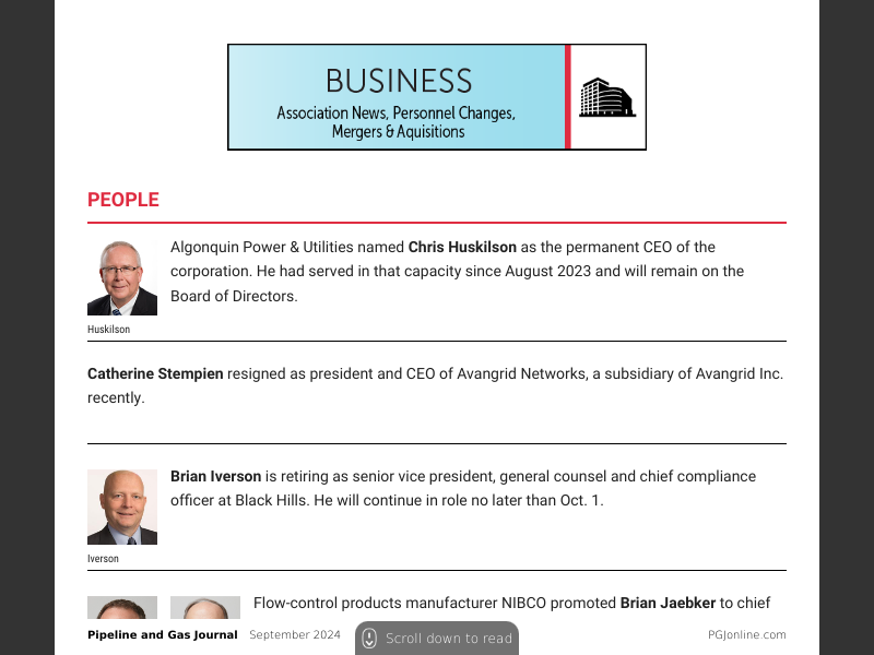 September 2024Business News—September