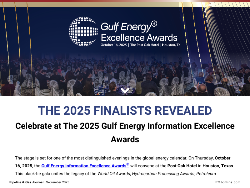 September 2025Show Preview—Gulf Energy Information Excellence Awards