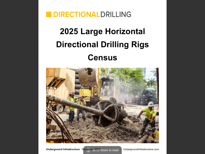 November 20252025 Large Horizontal Directional Drilling Rigs Census