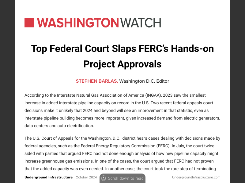 October 2024Washington Watch