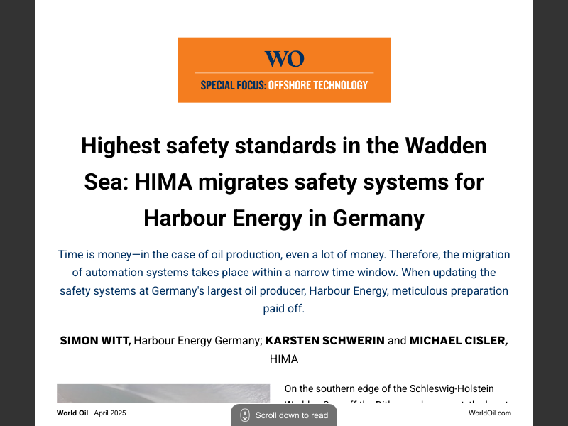 April 2025SPECIAL FOCUS—Witt (Harbour Energy)