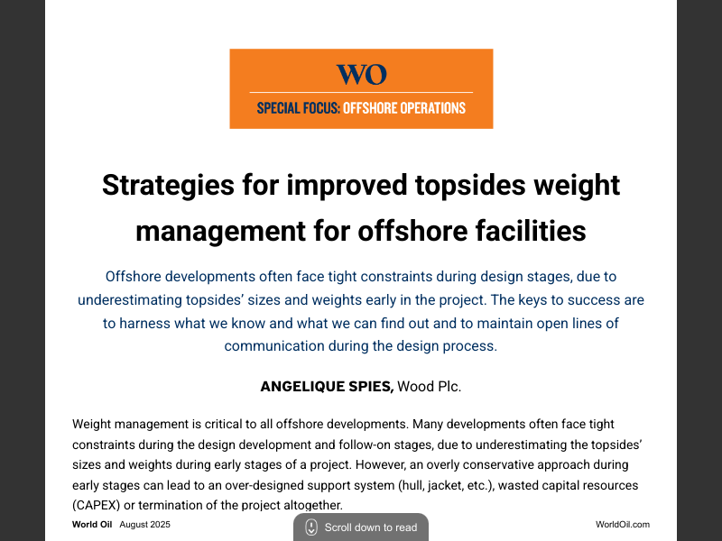 August 2025Offshore Operations—Spies (Wood Plc)