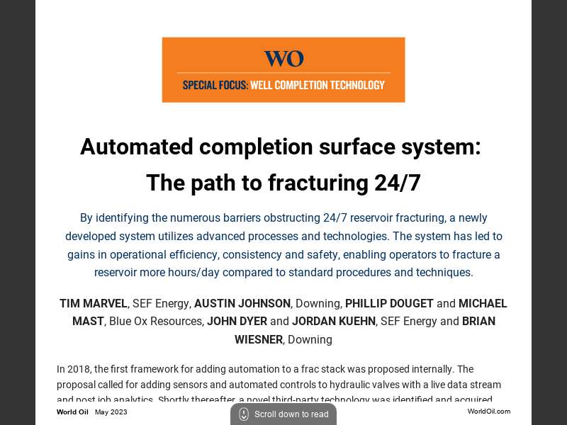 May 2023Special Focus—Marvel (SEF)