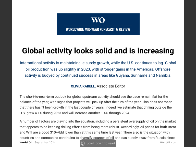 September 2024Mid-Year Forecast—International