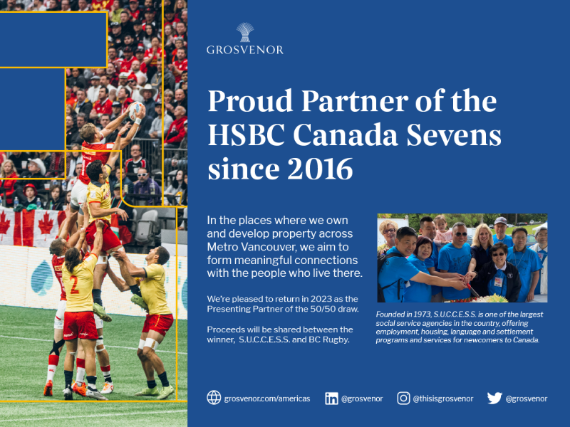 HSBC Canada Sevens, March 3-5, 2023Grosvenor