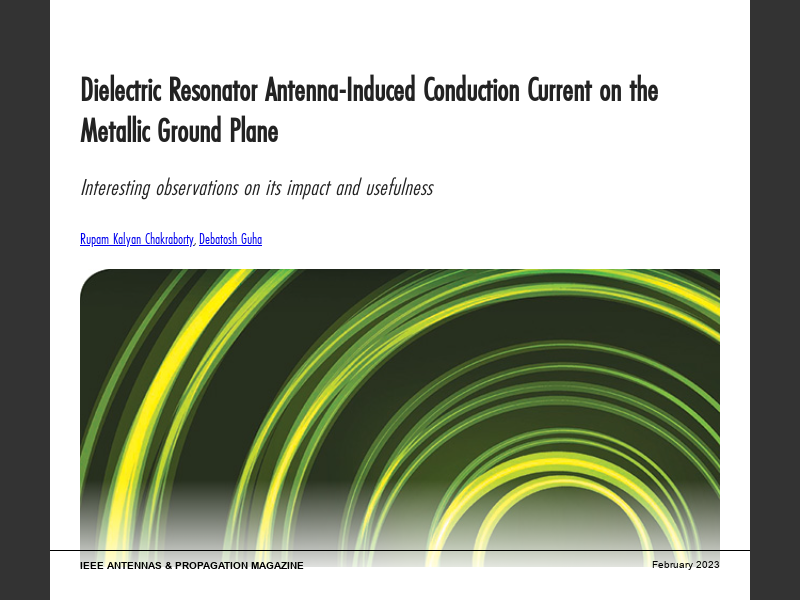 IEEE Antennas & Propagation Magazine - February 2023Dielectric ...