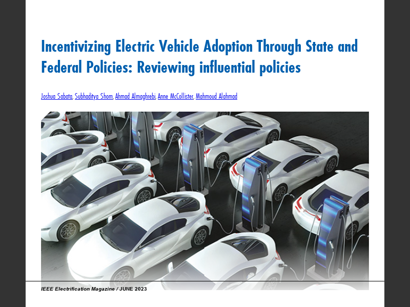 IEEE Electrification Magazine - June 2023Incentivizing Electric Vehicle ...