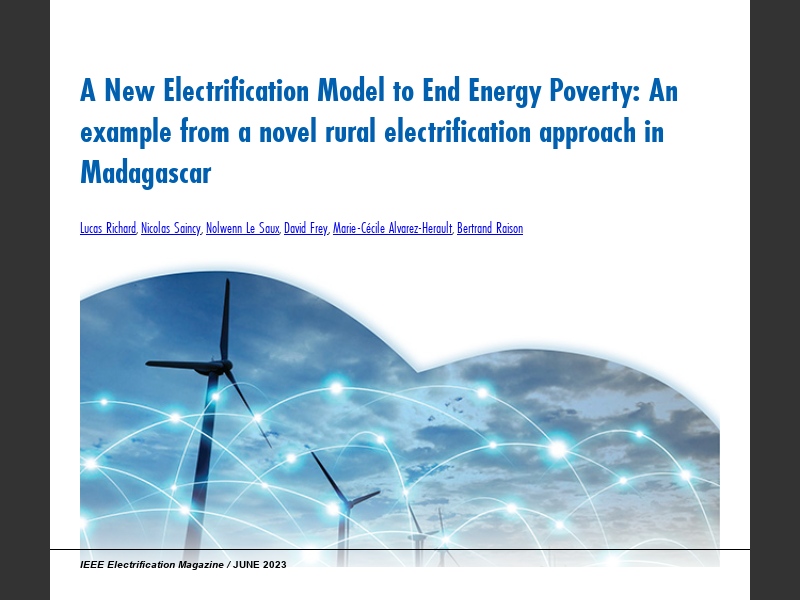 IEEE Electrification Magazine - June 2023A New Electrification Model to ...