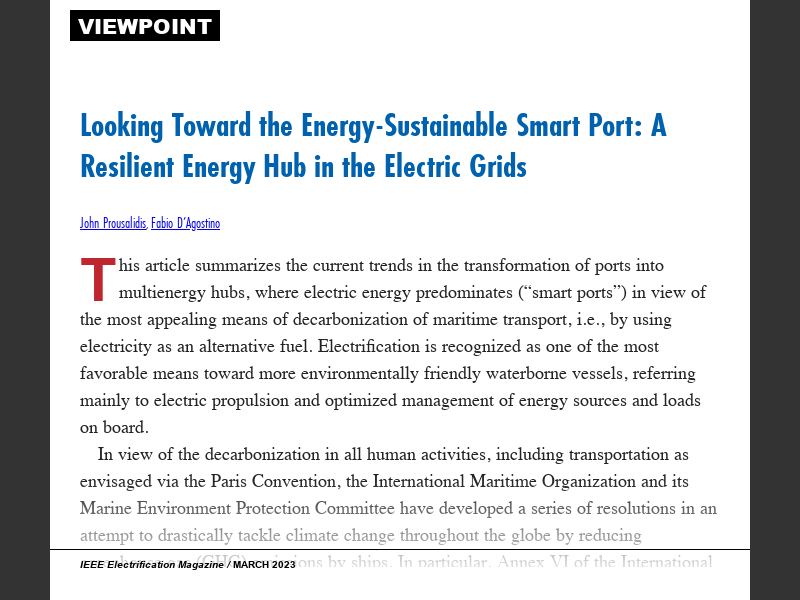 IEEE Electrification Magazine - March 2023Viewpoint