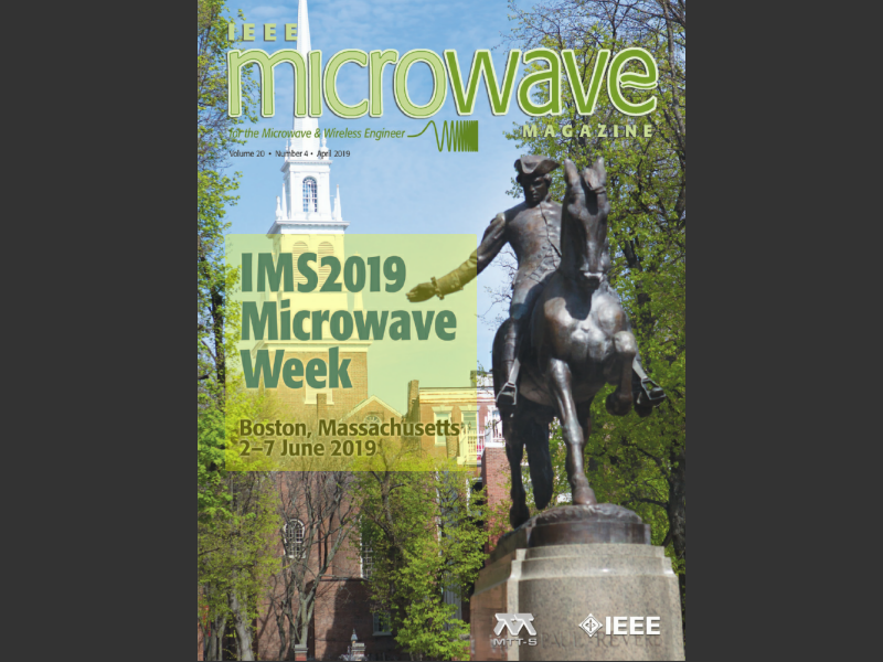 IEEE Microwave Magazine, April 2019Cover