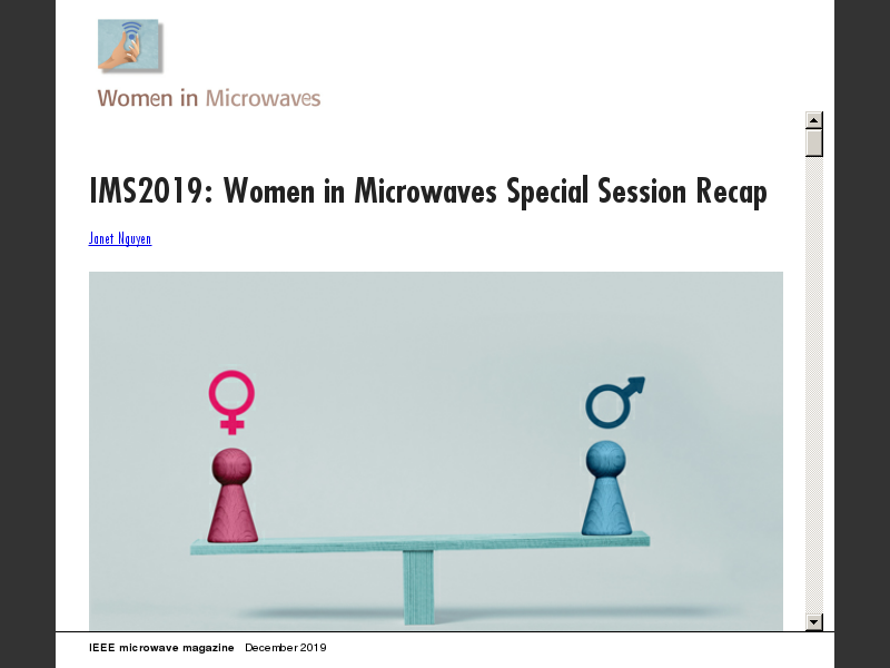 IEEE Microwave Magazine, December 20195G Infrastructure RF Solutions