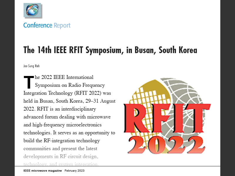 IEEE Microwave Magazine, February 2023Conference Report
