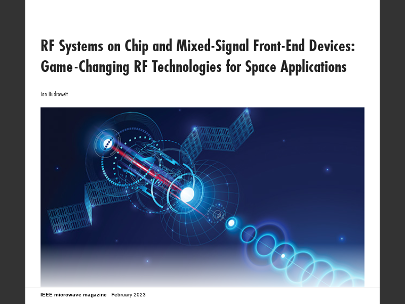 IEEE Microwave Magazine, February 2023RF Systems on Chip and Mixed ...