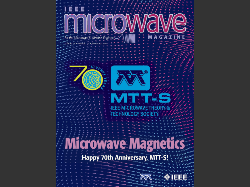 IEEE Microwave Magazine, November 2022Cover