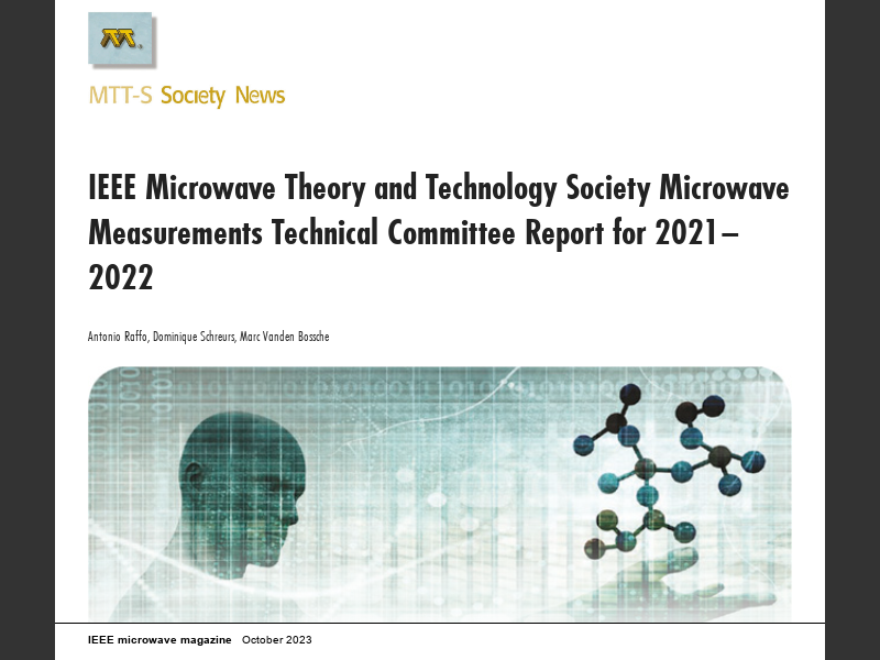 IEEE Microwave Magazine, October 2023MTT-S News