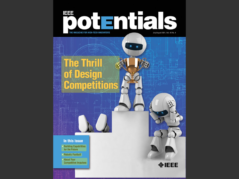 IEEE Potentials Magazine, July/August 2021Cover