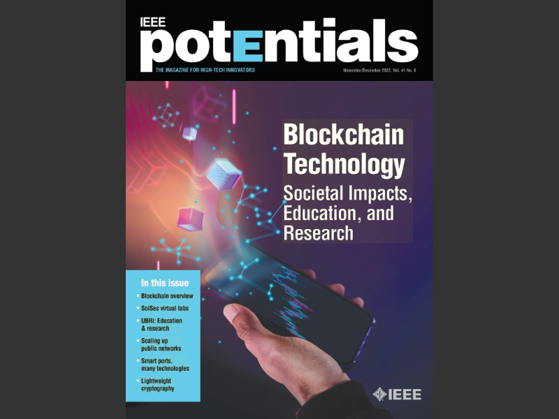 IEEE Potentials Magazine - November/December 2022Cover