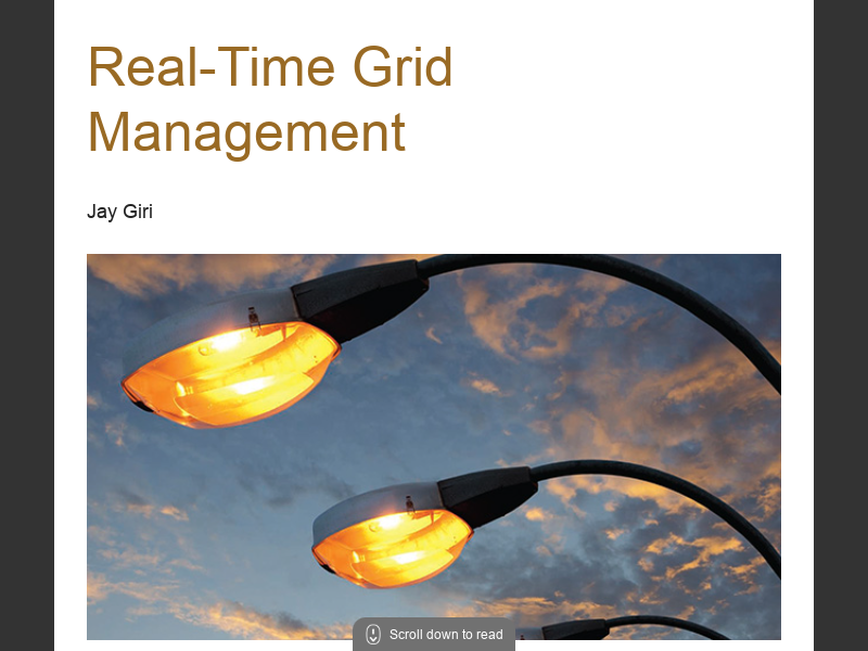 IEEE Power & Energy Magazine - May/June 2023Real-Time Grid Management