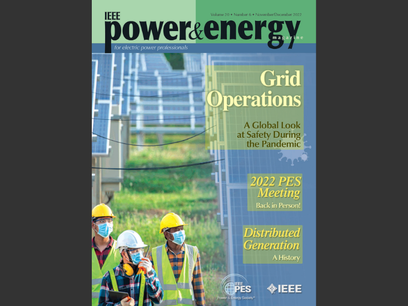 IEEE Power & Energy Magazine - November/December 2022Cover