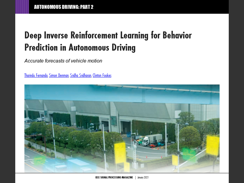 IEEE Signal Processing Magazine, January 2021