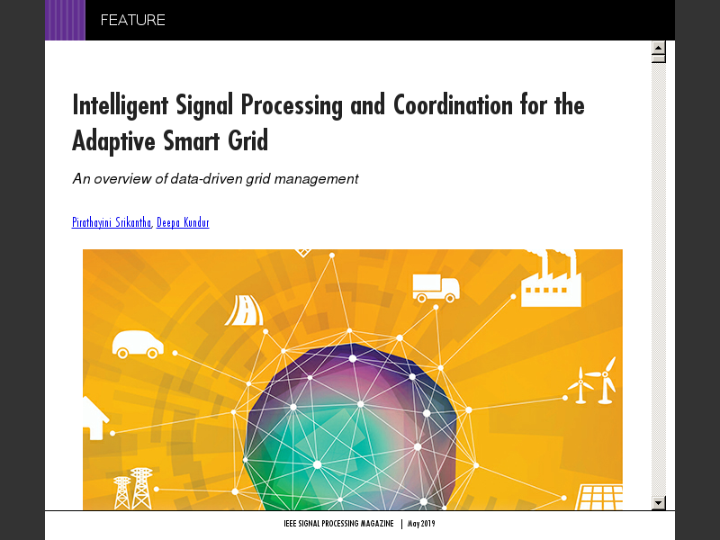 IEEE Signal Processing Magazine, May 2019