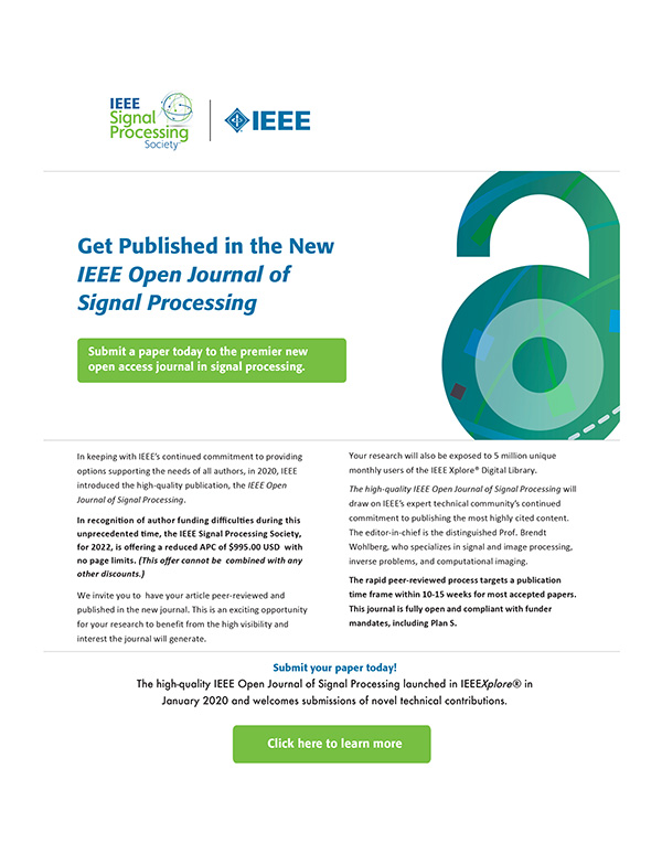 IEEE Signal Processing Magazine - September 2022Cover