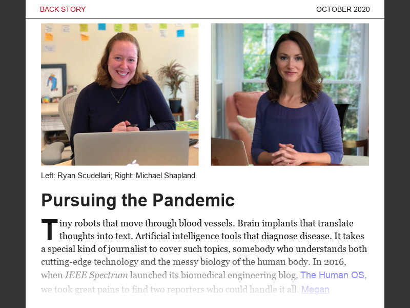 IEEE Spectrum NA October 2020How Robots Became Essential Workers