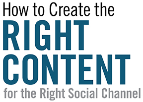 How to Create the Right Content for the Right Social Channel