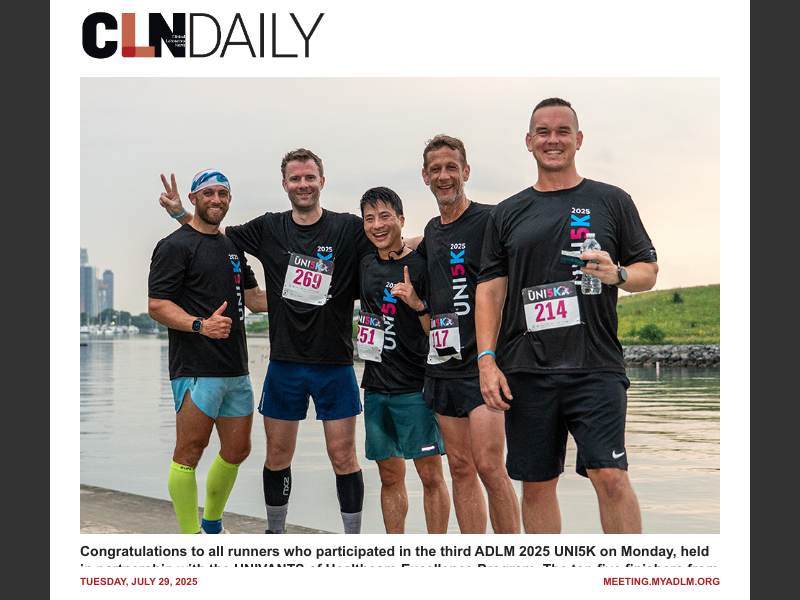 CLN Daily Tuesday, July 29, 2025Practices